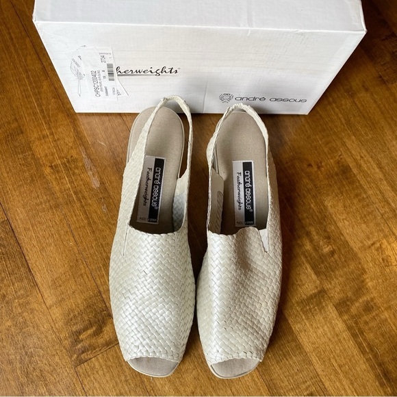 Andre Assous | Shoes | Andre Assous Featherweights Jenn Pearl White ...